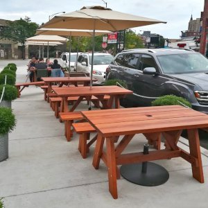 Forever Wood Picnic Tables, Built to Last Decades | Forever Redwood